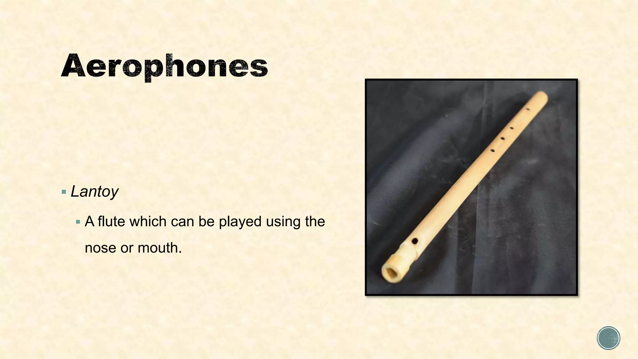 Indigenous Instruments of Mindoro | PPTX