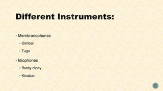 Indigenous Instruments of Mindoro | PPTX