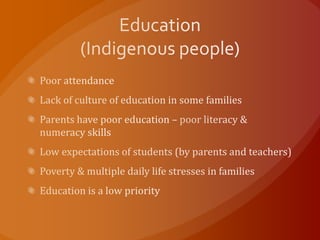 Indigenous issues | PPT