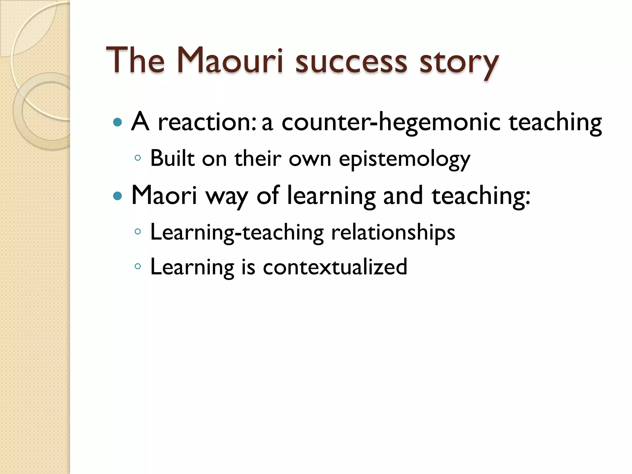 Indigenous knowledge systems, sustainability, and education 2 | PPTX