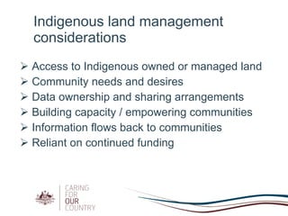 Indigenous Land Management - David Robertson | PPT