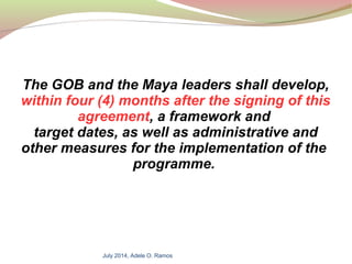 Indigenous Land Rights: Toledo Maya | PPT