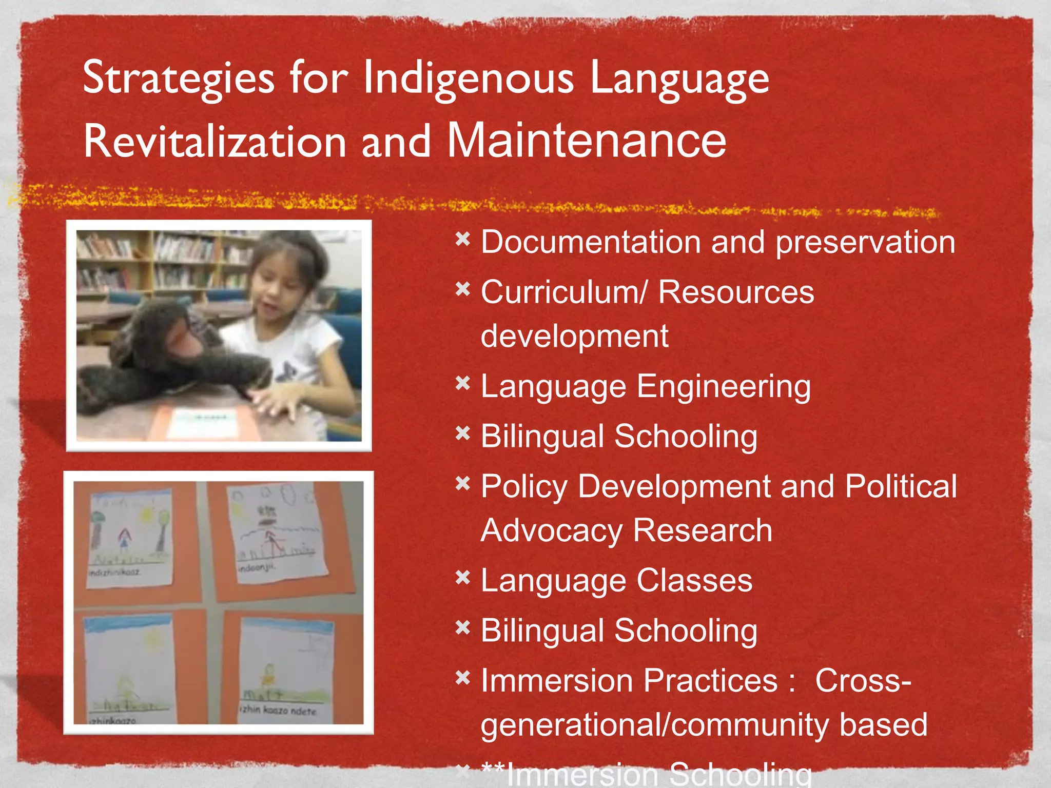 Indigenous language Immersion in Canada | PPT