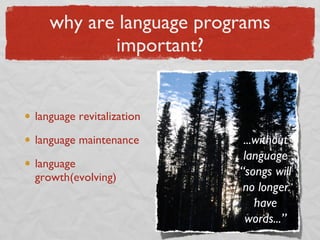 Indigenous language Immersion in Canada | PPT