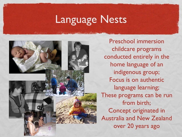 Indigenous language Immersion in Canada | PPT