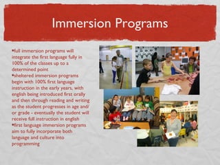 Indigenous language Immersion in Canada | PPT