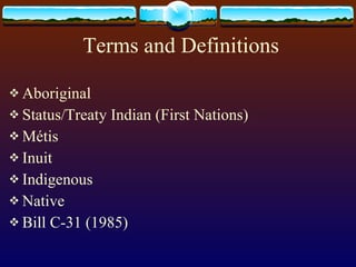 Indigenous pedagogy and learning oct2011 | PPT