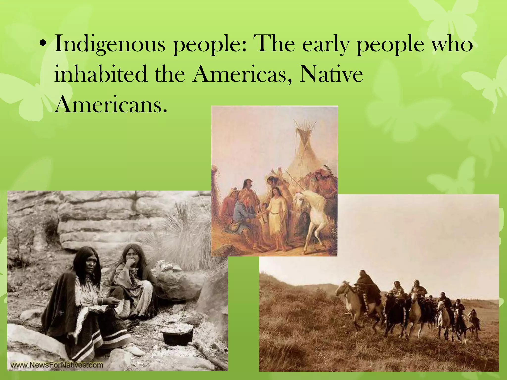 Indigenous people | PPTX