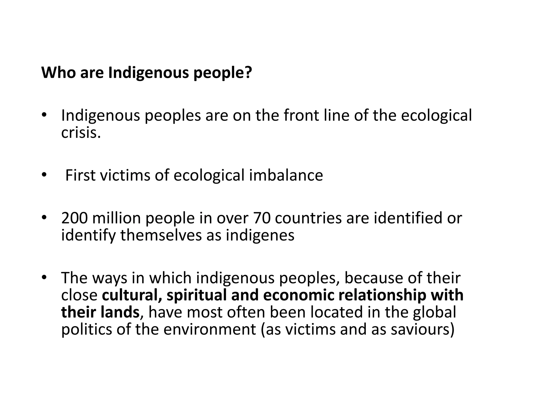 Indigenous people and Environmental Policy .pptx