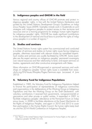 Indigenous People and the United Nations Human Rights System | PDF