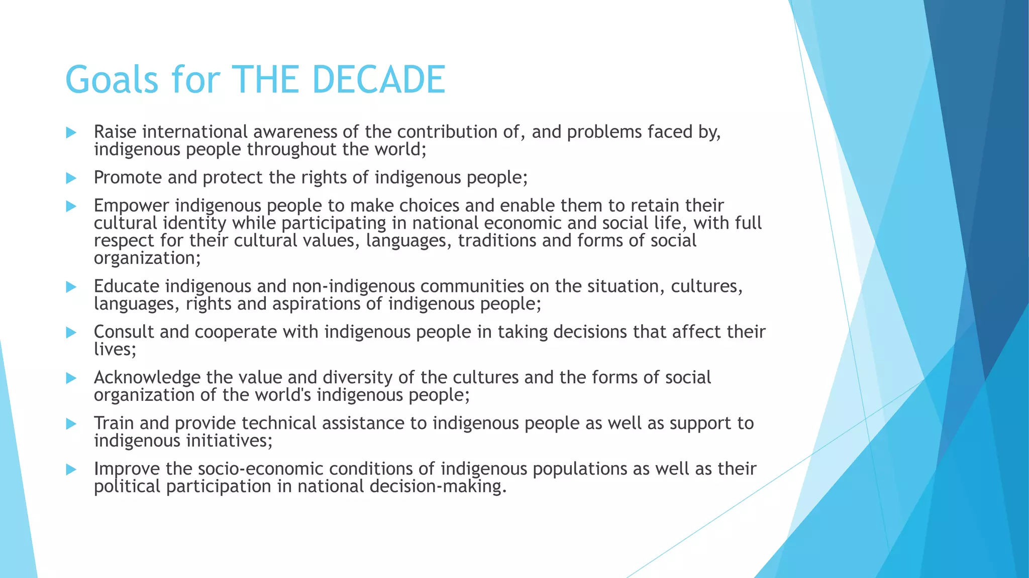 Indigenous people around the world | PPTX