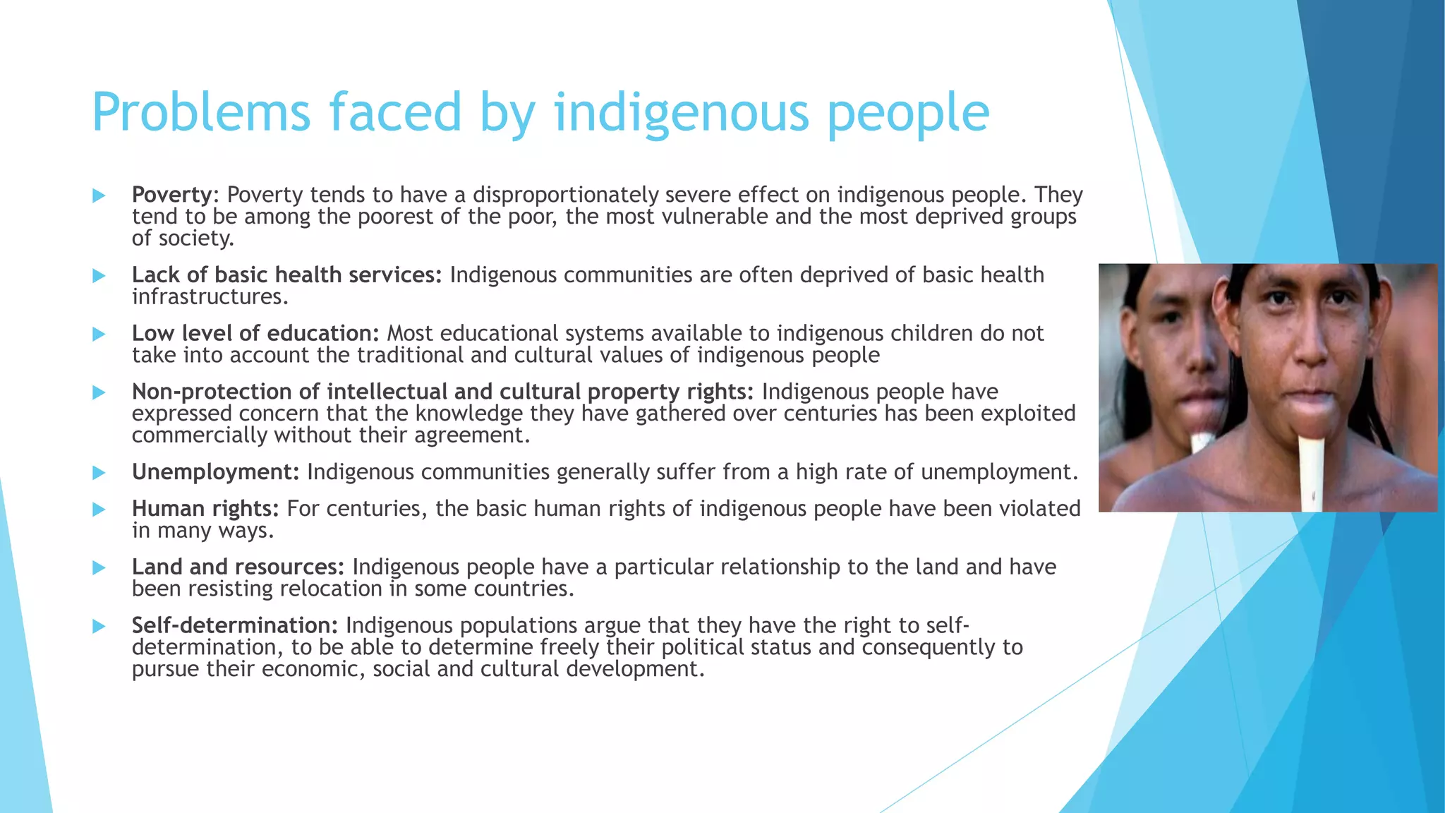 Indigenous people around the world | PPTX