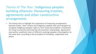 Indigenous people around the world | PPTX