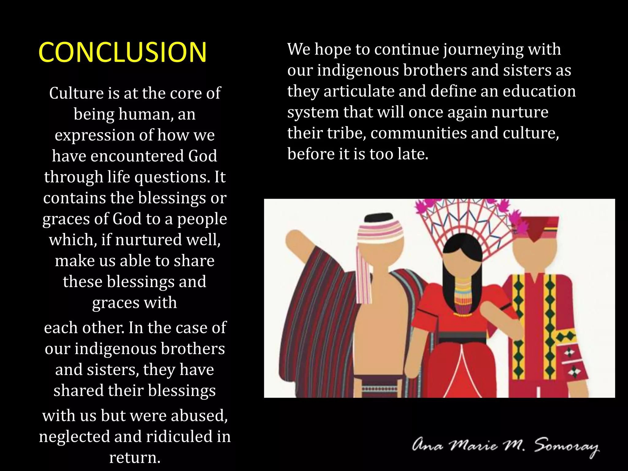 Indigenous people education | PPTX