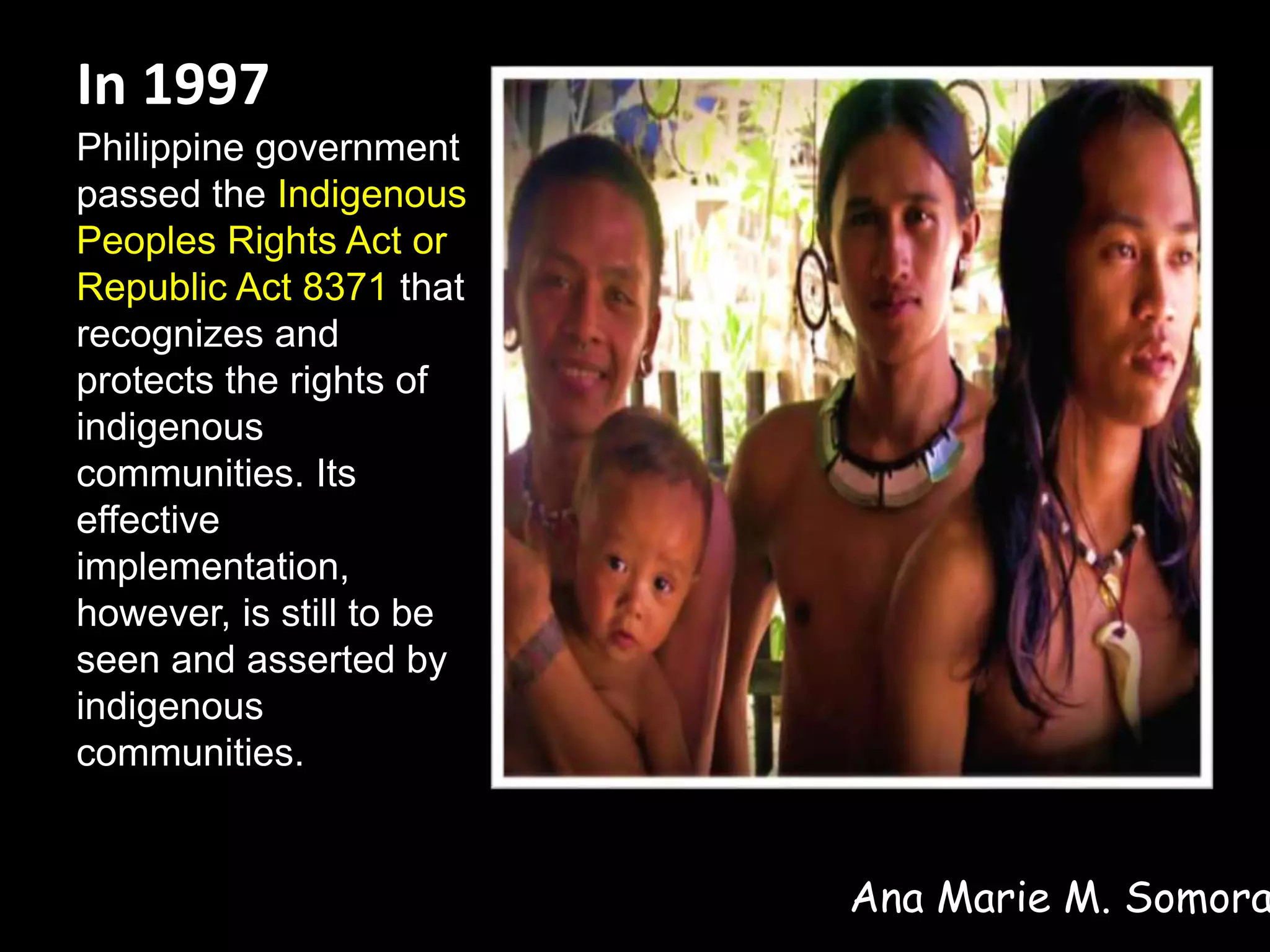 Indigenous people education | PPTX