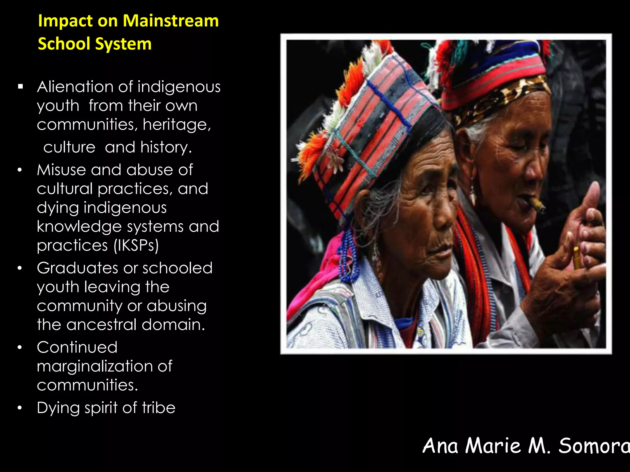 Indigenous people education | PPTX