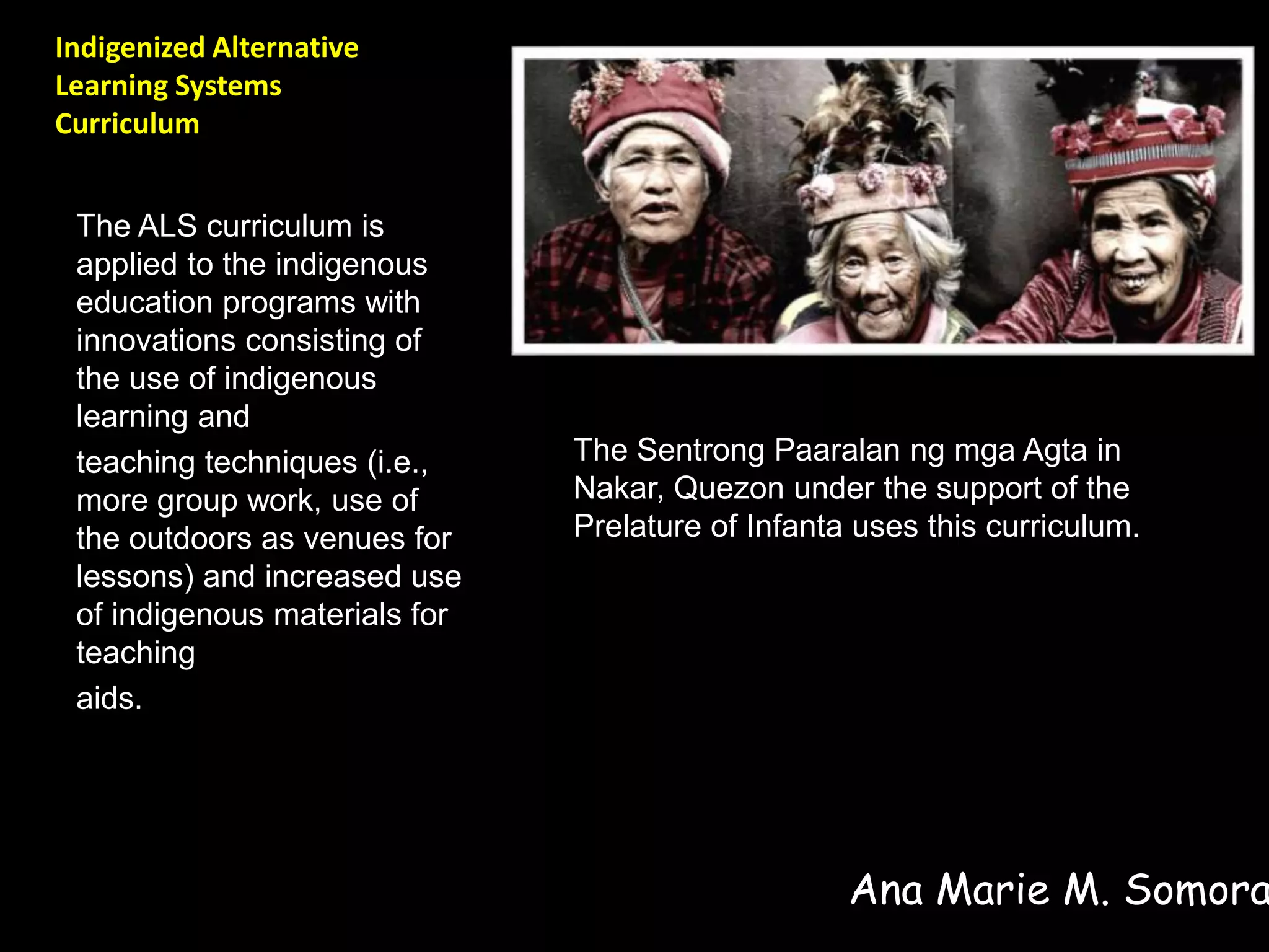 Indigenous people education | PPTX