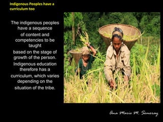 Indigenous people education | PPTX