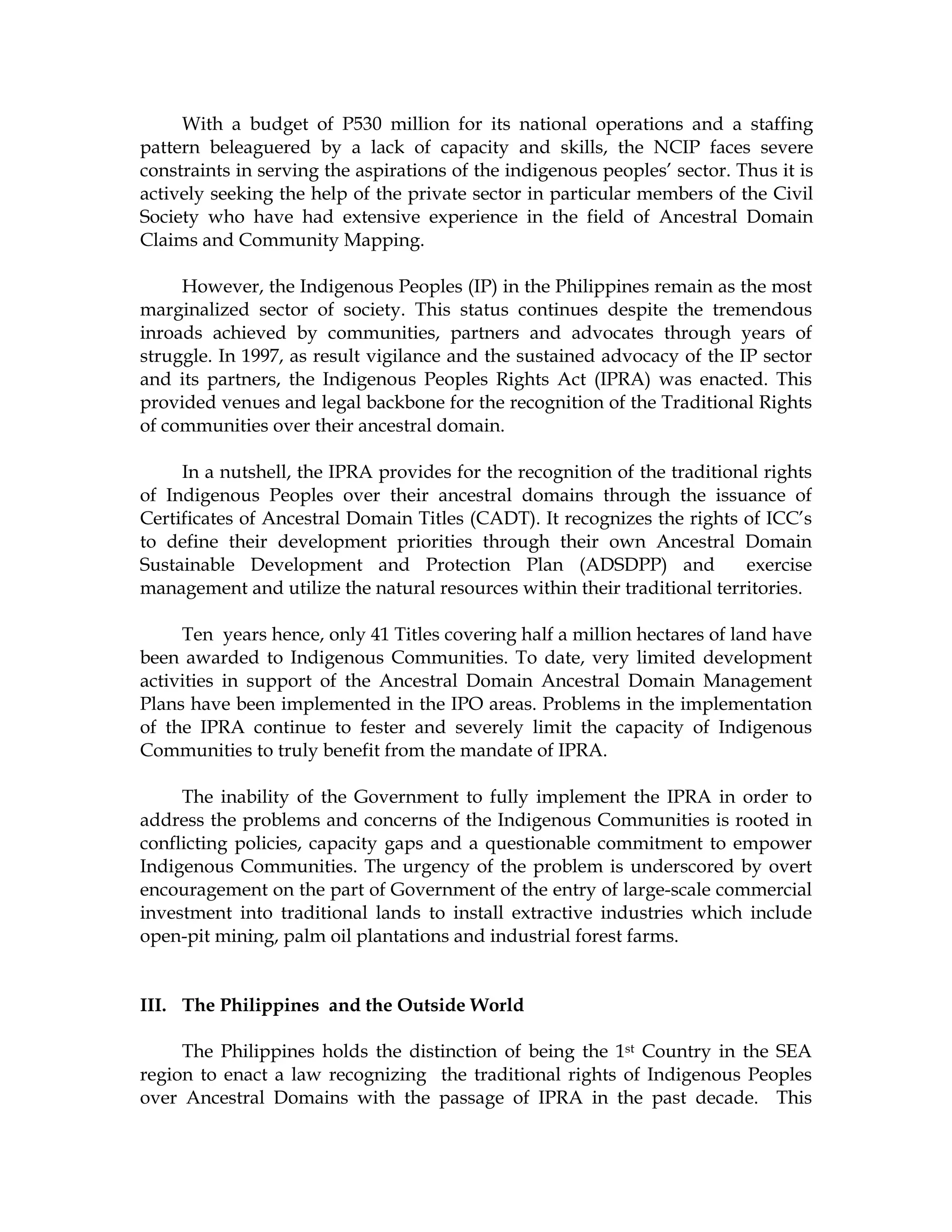 Indigenous people in the philippines | PDF