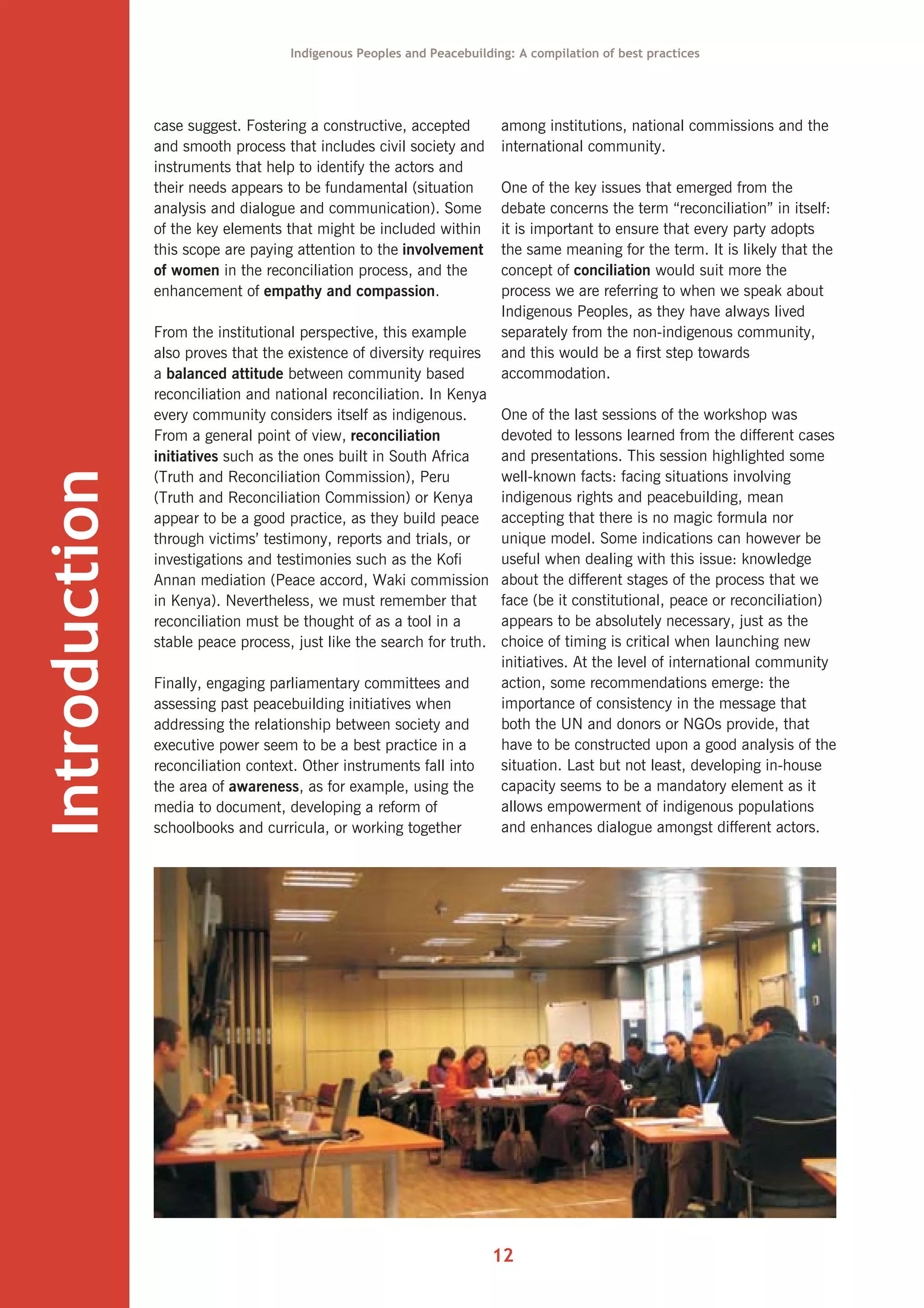 Indigenous peoples and peacebuilding | PDF