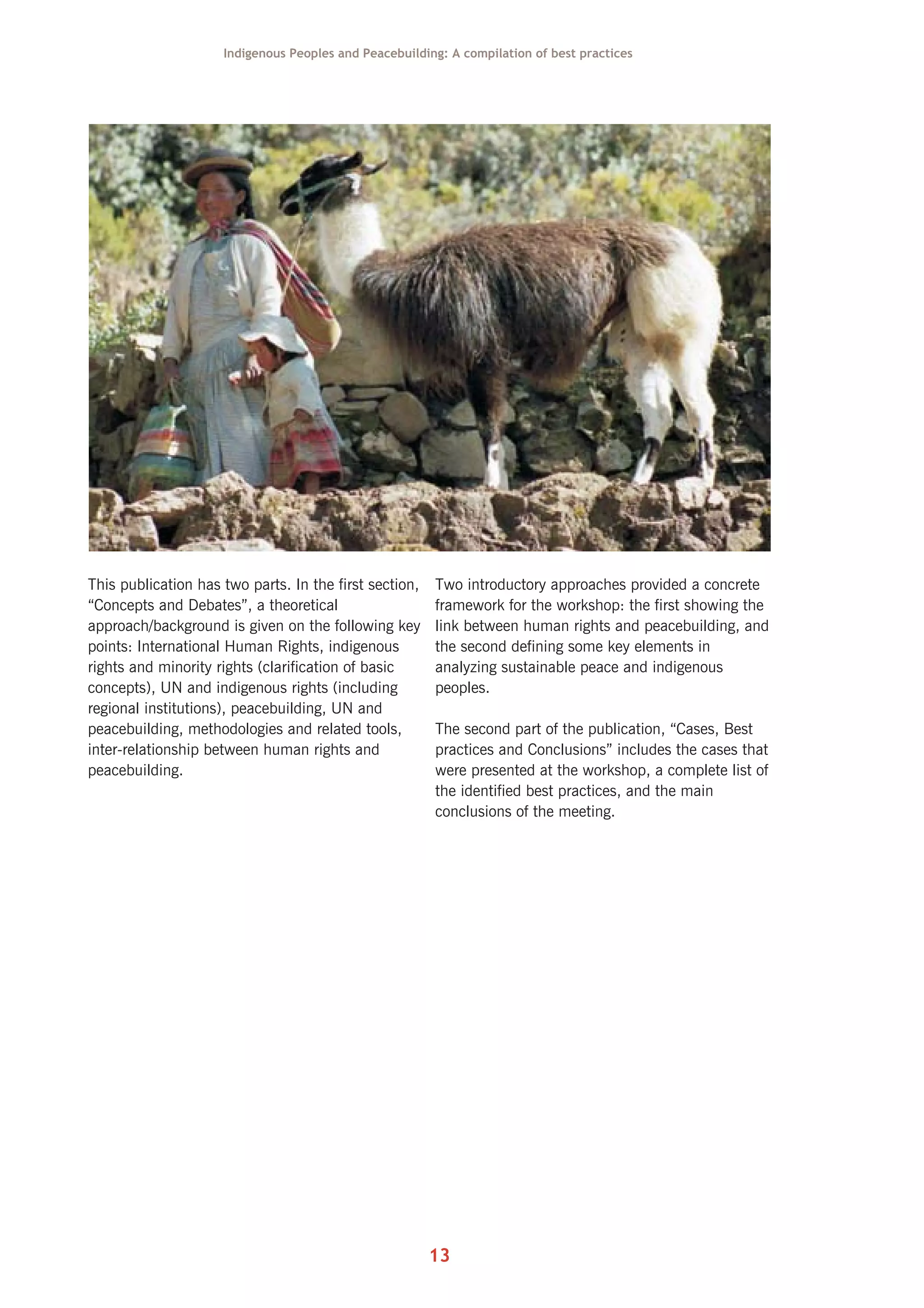 Indigenous peoples and peacebuilding | PDF