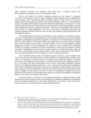 Indigenous peoples and urban settlements | PDF