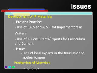 Indigenous peoples education curriculum of the Philippines | PPTX