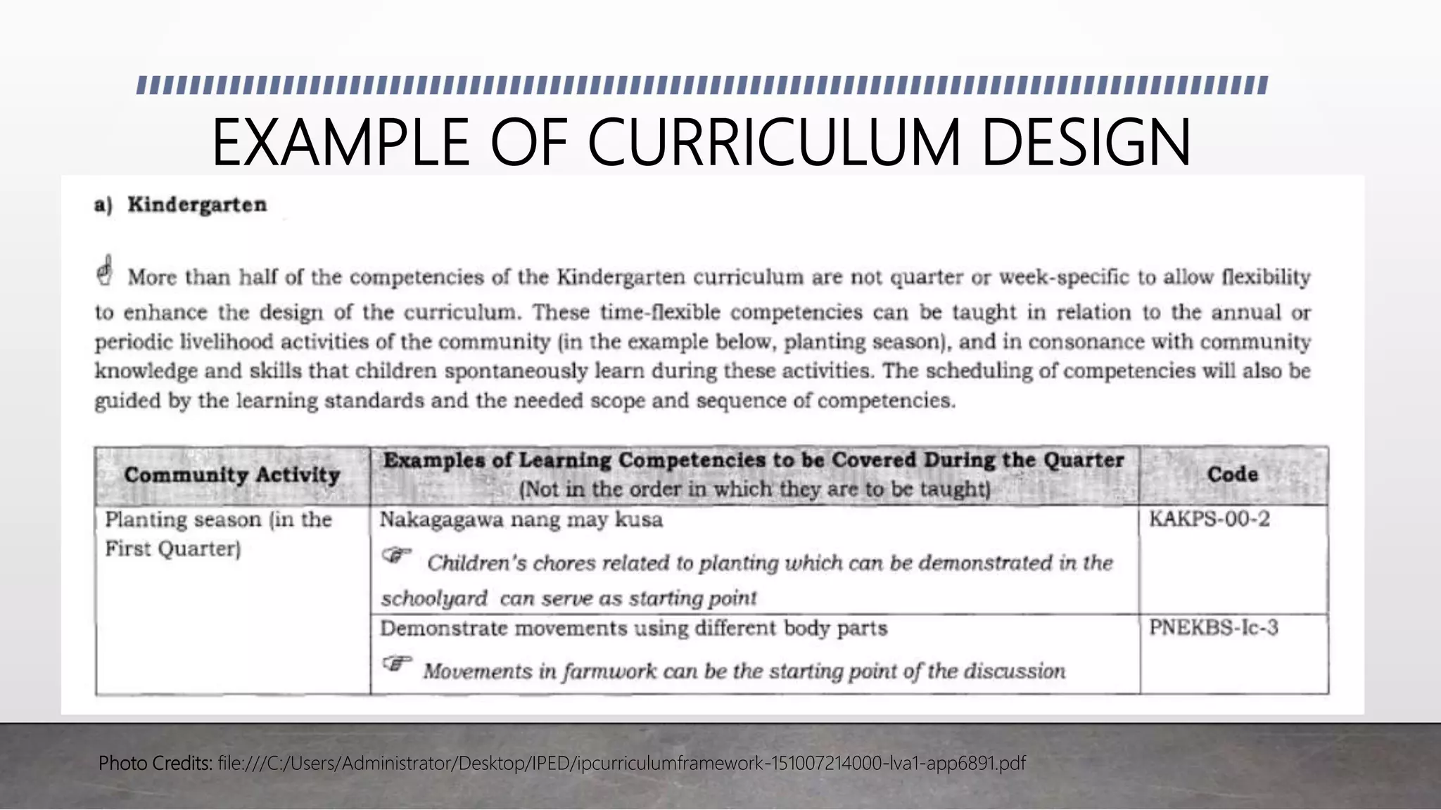 Indigenous Peoples Education Curriculum Framework | PPTX