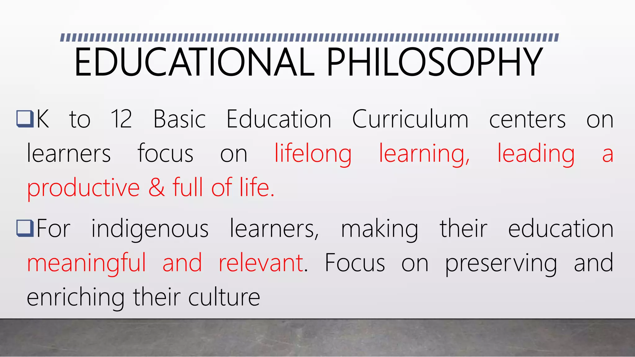 Indigenous Peoples Education Curriculum Framework | PPTX