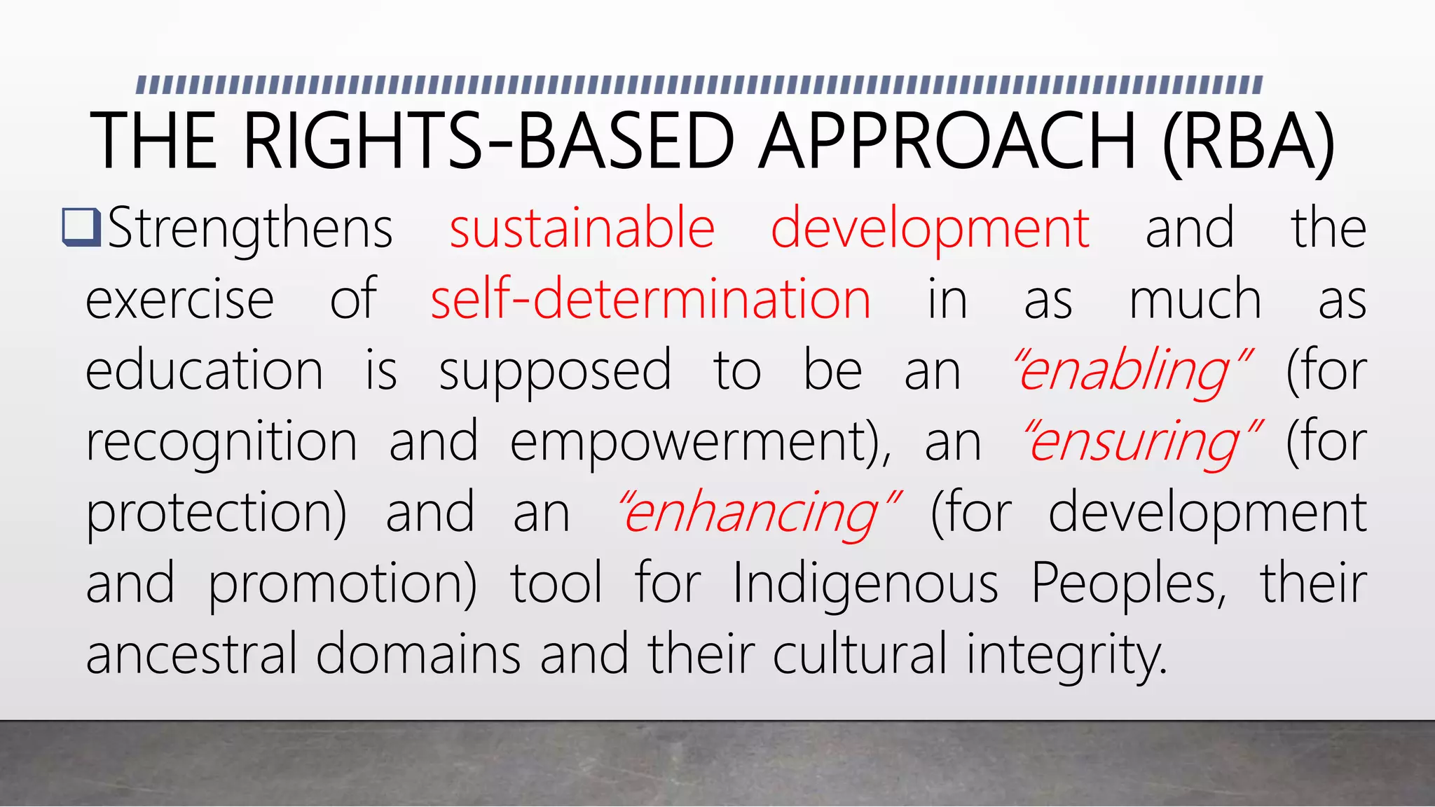 Indigenous Peoples Education Curriculum Framework | PPTX