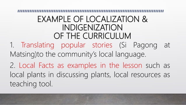 Indigenous Peoples Education Curriculum Framework | PPTX