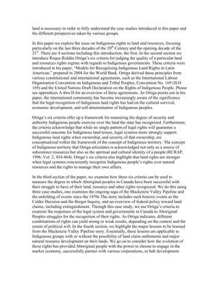 Indigenous peoples land and resource rights | PDF