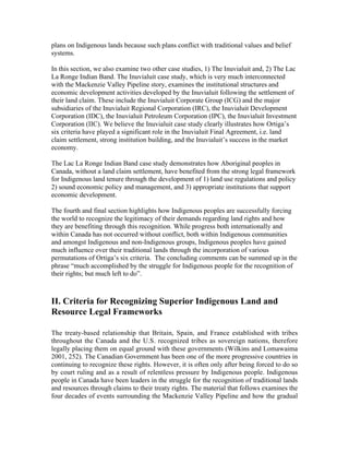 Indigenous peoples land and resource rights | PDF