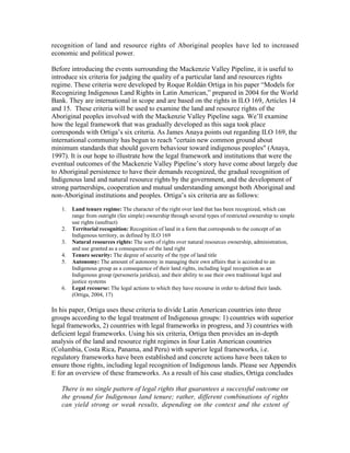 Indigenous peoples land and resource rights | PDF