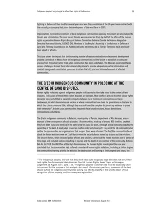 Indigenous peoples long struggle to defend their rights in the americas ...