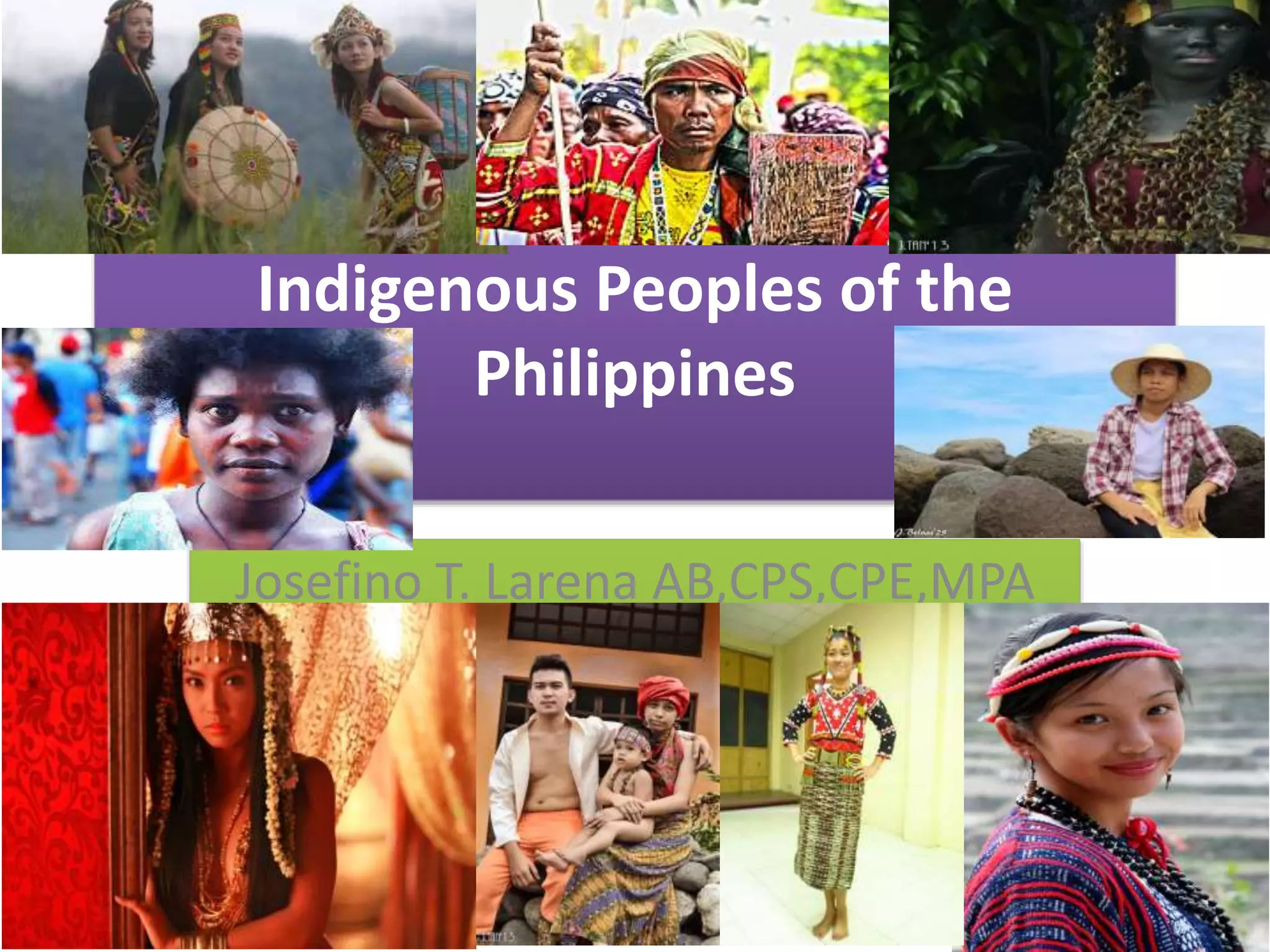 Indigenous Peoples of the Philippines | PPTX
