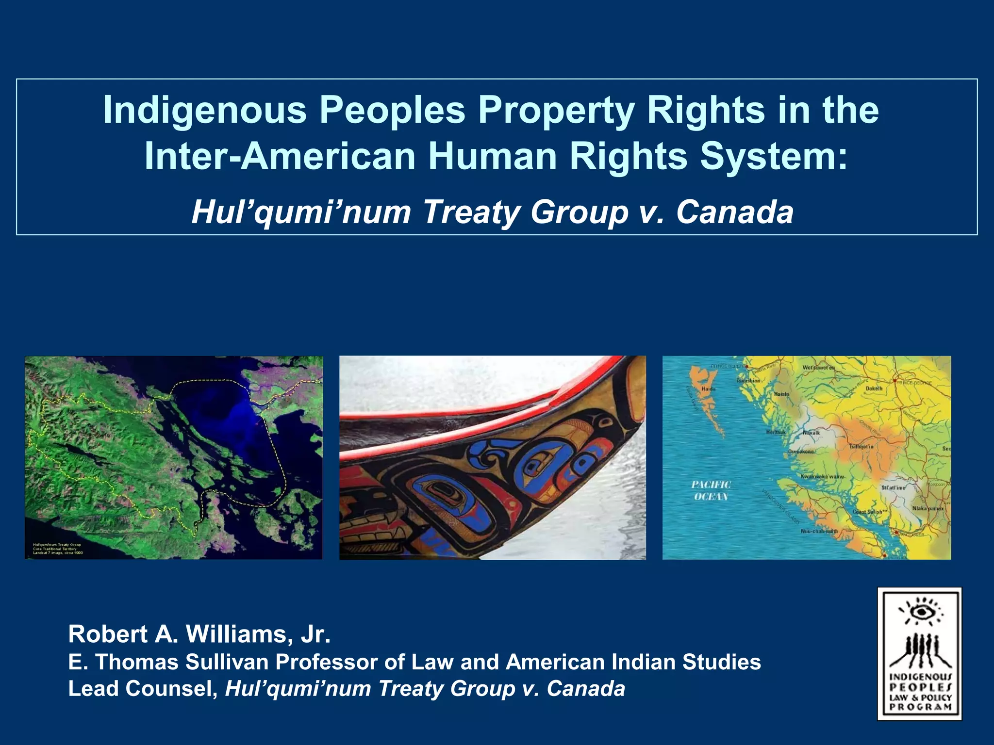 Indigenous Peoples Property Rights in the Inter-American Human Rights ...