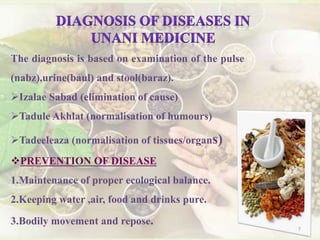 UNANI MEDICINES | PPTX