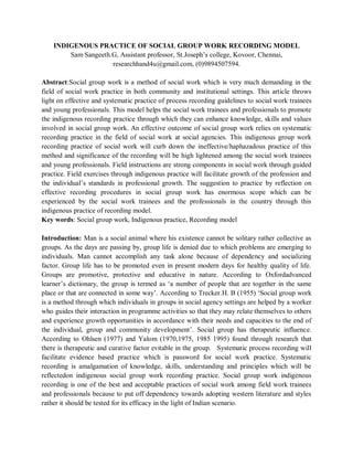 Indigenous practice of_social_group_work | PDF