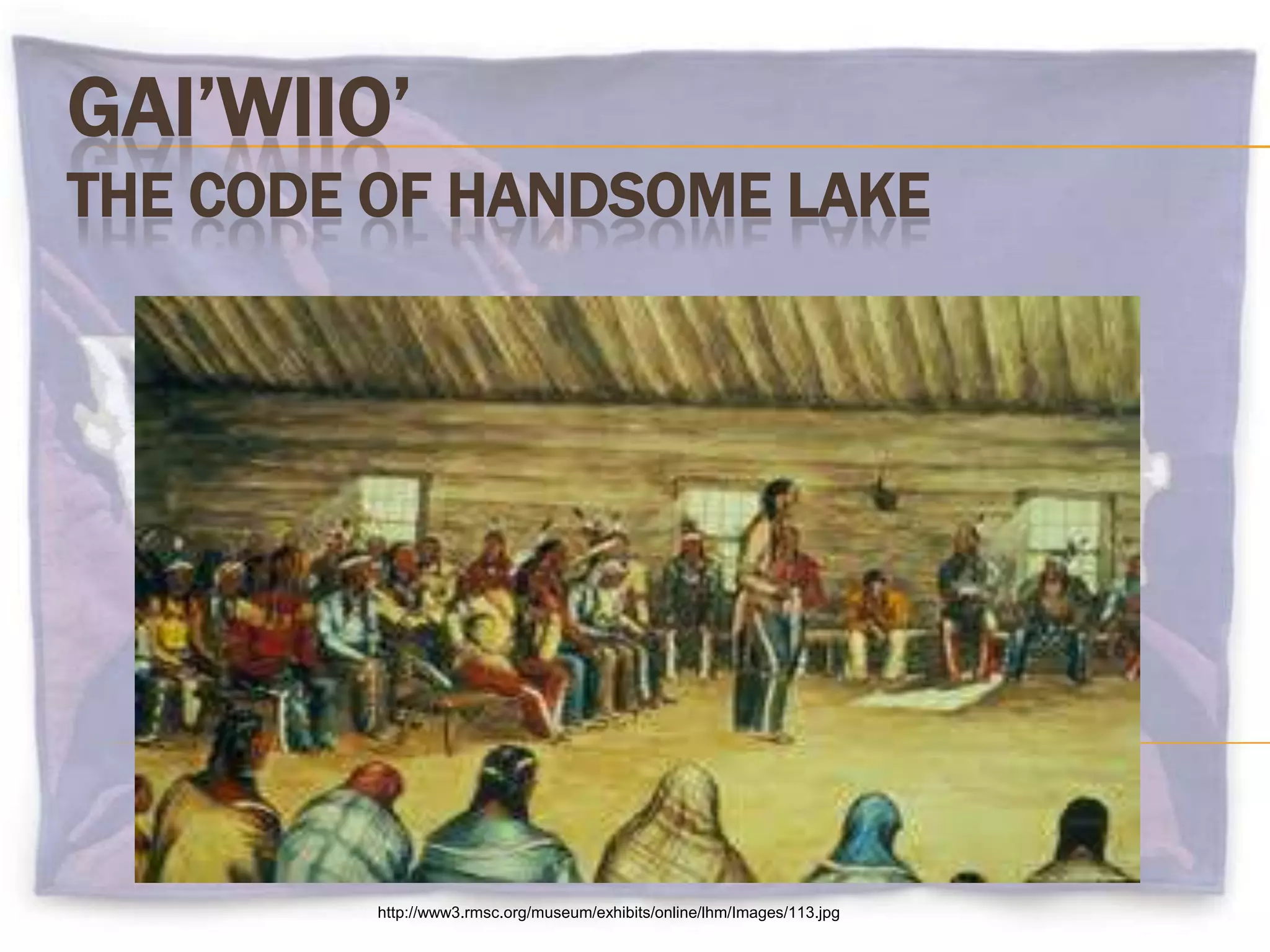 Indigenous presentation the great laws | PPTX