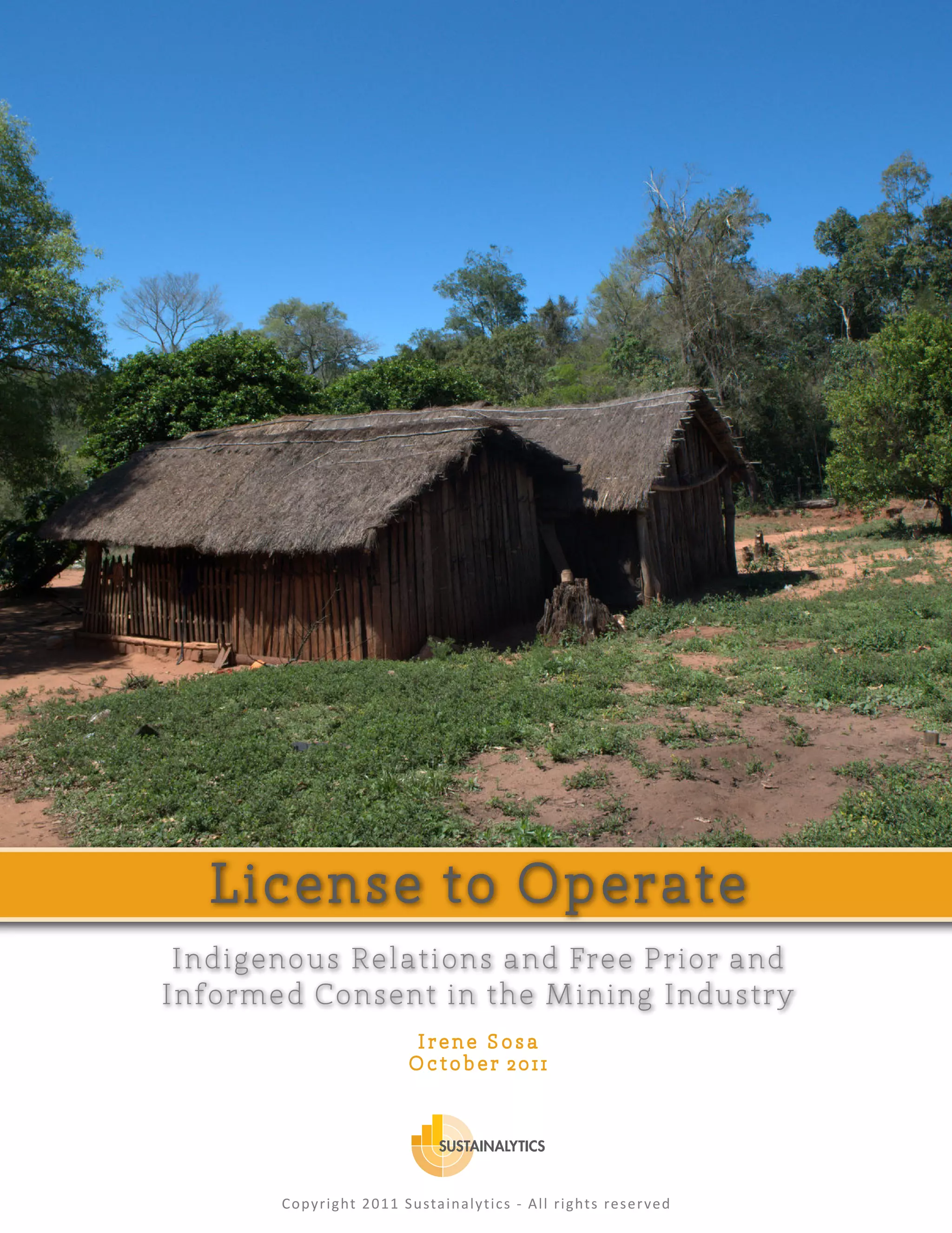 Indigenous relations and free prior and informed consent in the mining ...