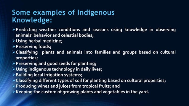 Indigenous Science Technology in the Philippines.pptx | Science
