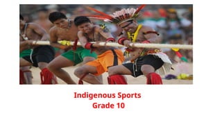 Indigenous Sports for Grade 10 Global perspectives .pptx | Lacrosse ...