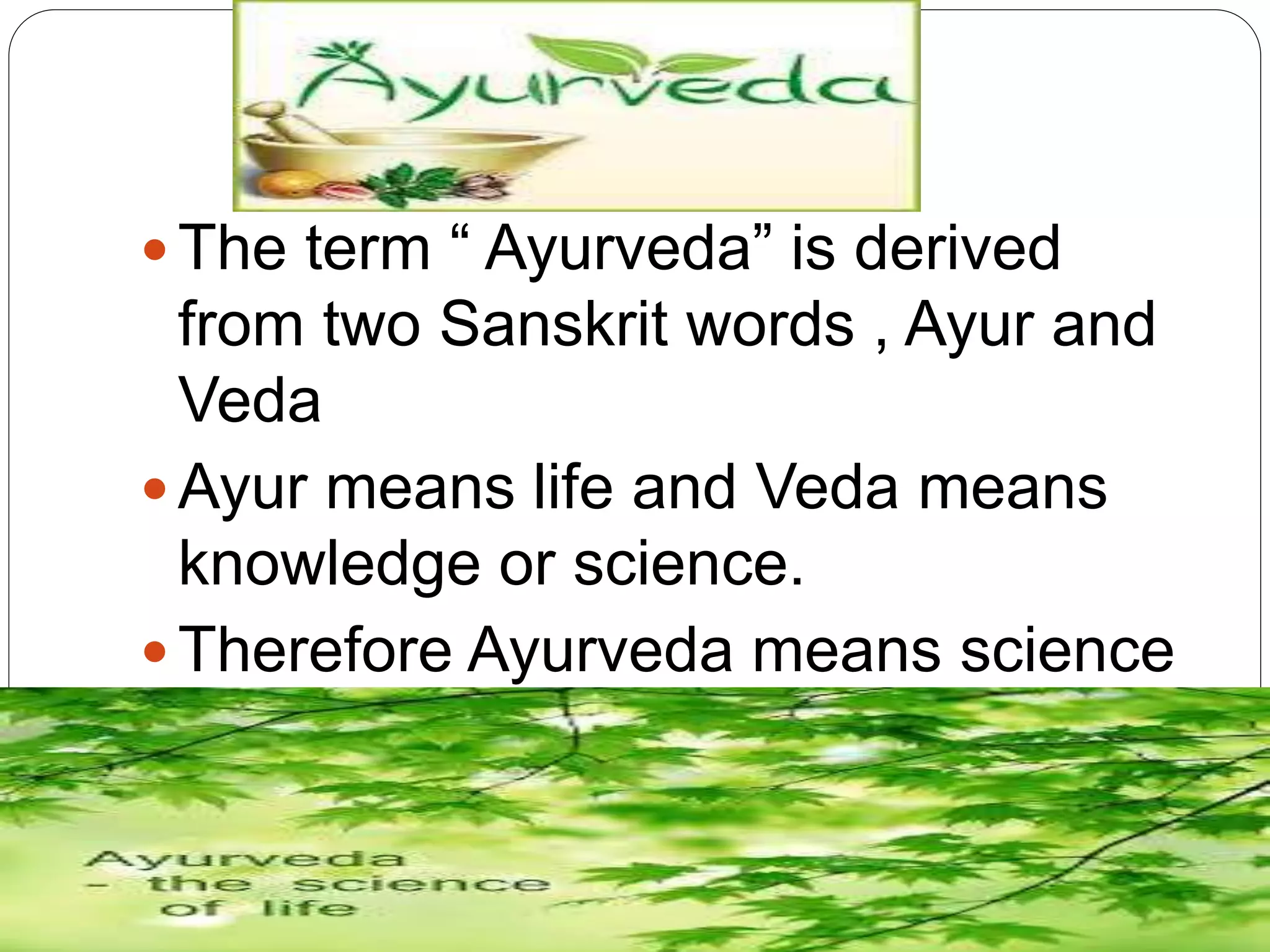 Indigenous system of medicine | PPTX