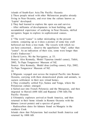 Indigenous voyaging polynesian navigation1 overview§ portuguese | PDF