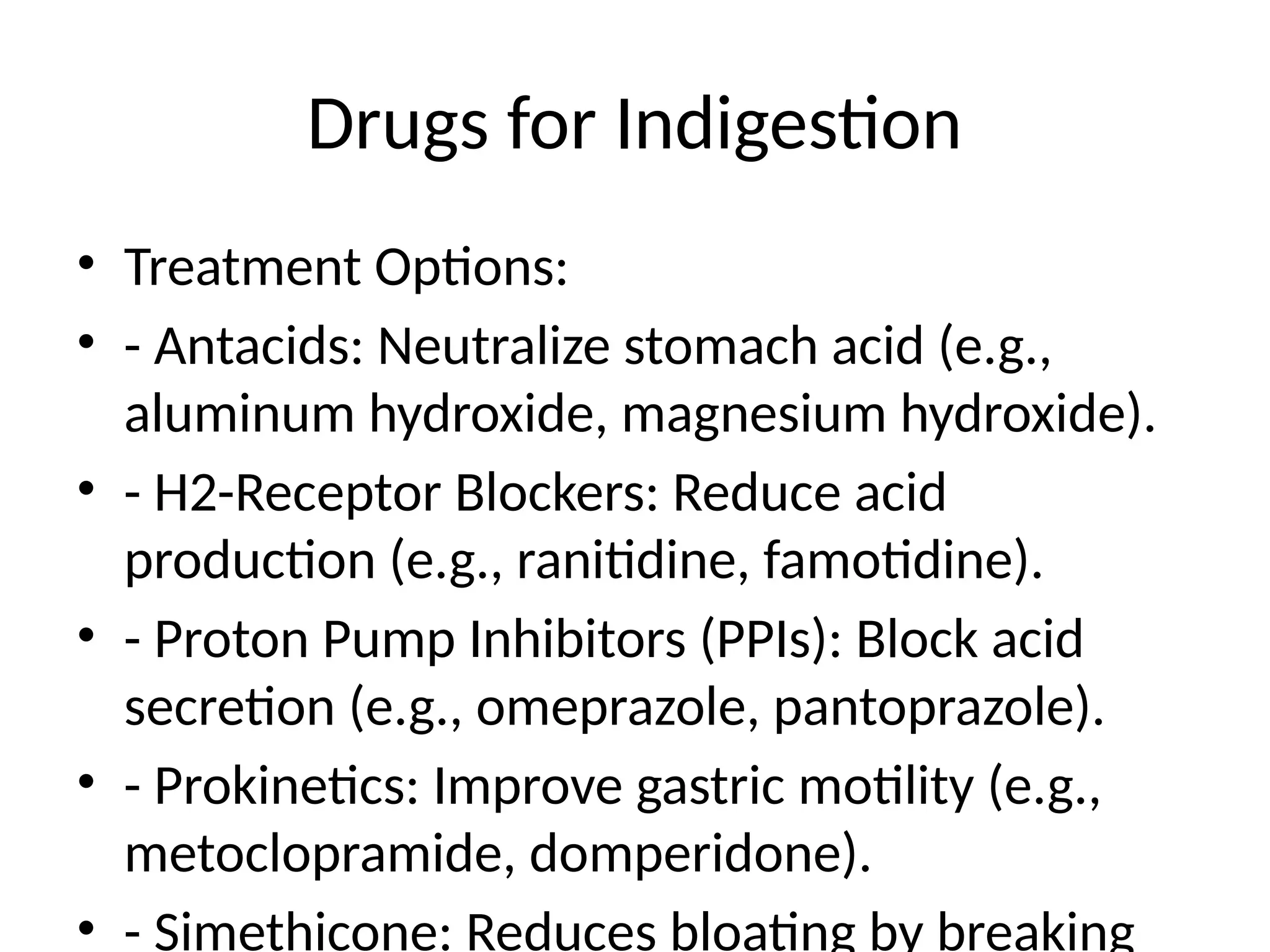 INDIGESTION AND TREATMENT OF INDIGESTION | PPTX