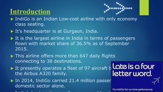 Indigo Airlines | PPTX