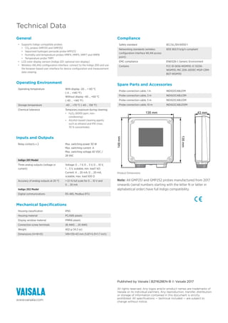 Indigo 200 Series Transmitters | PDF