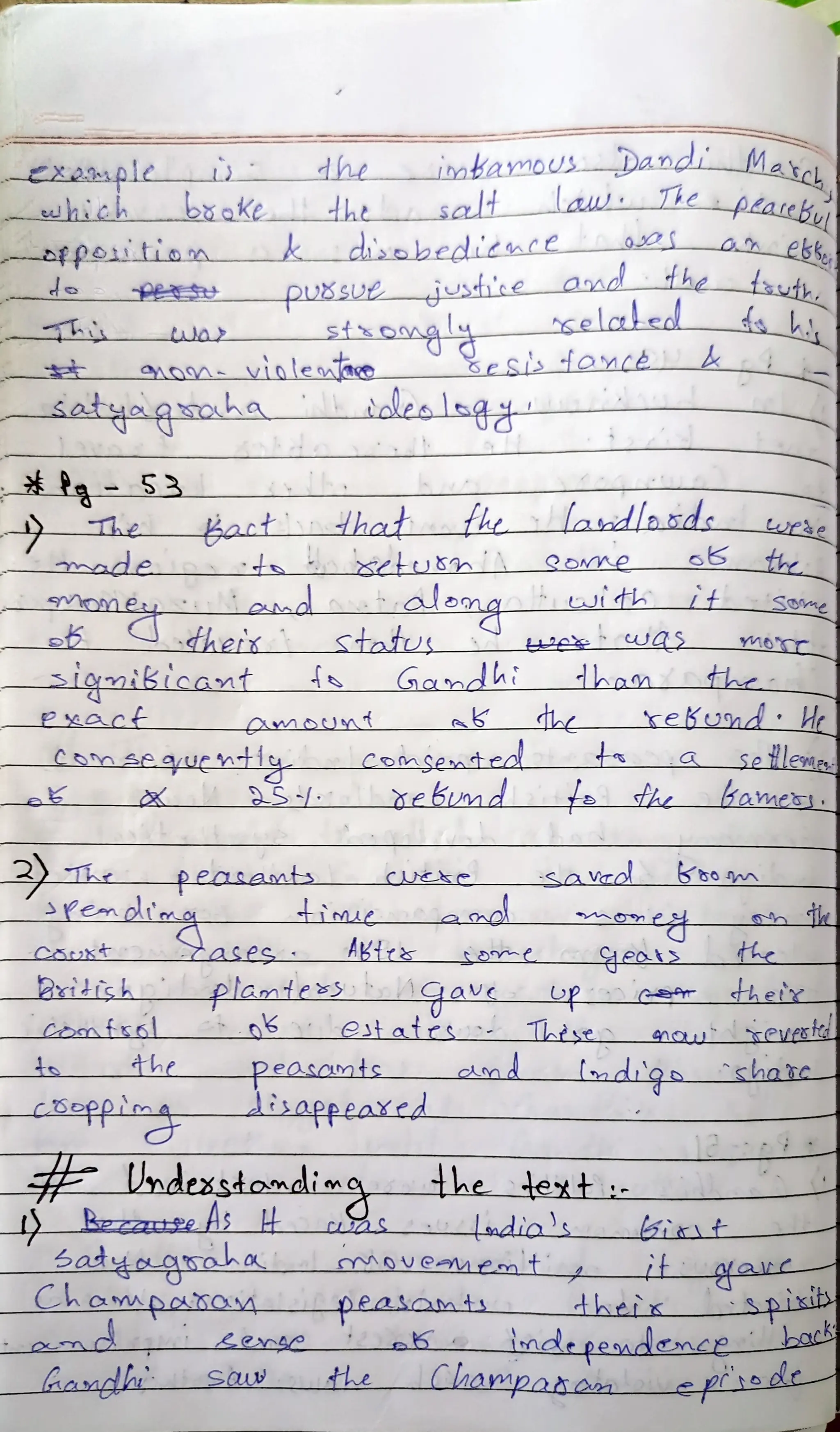 Indigo.pdf english class 12 question answer | PDF