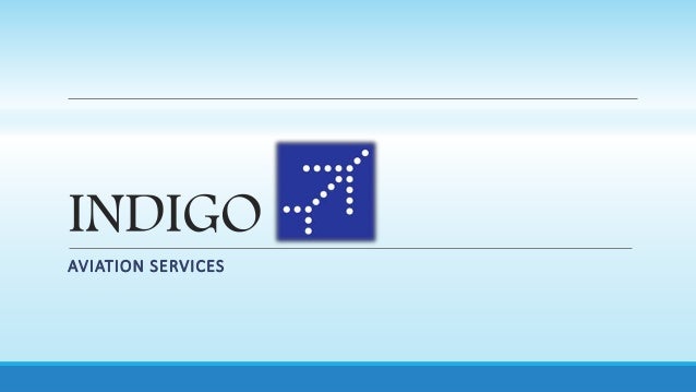 Indigo airlines services